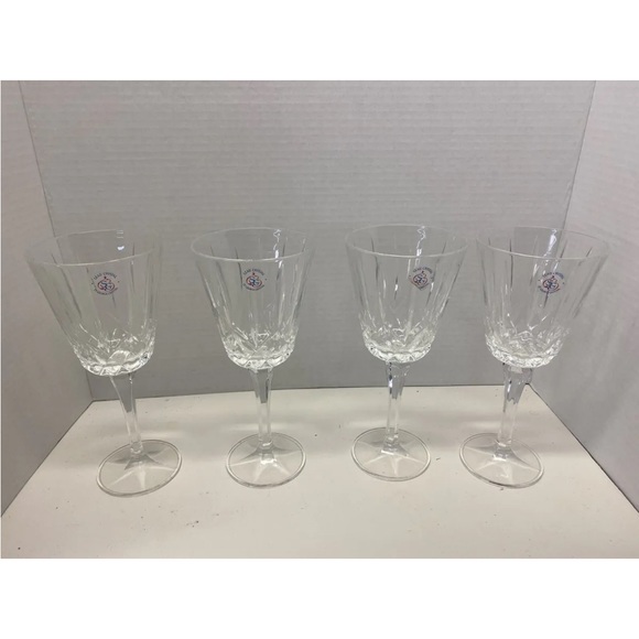 St. George | Dining | Vintage St George Crystal Stemware Goblets Set Of ...